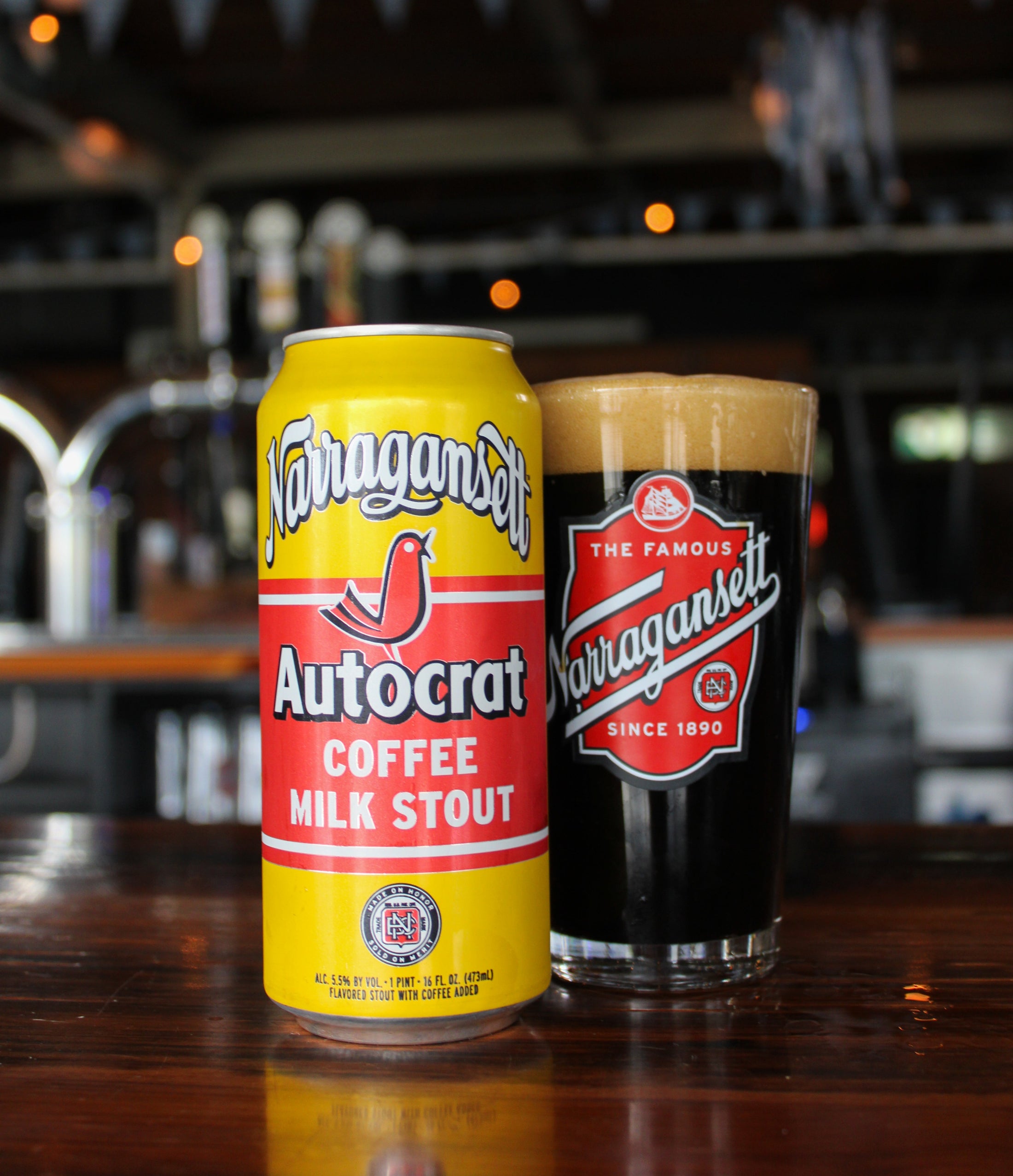 National Stout Day - Try our Autocrat Coffee Milk Stout! – Narragansett ...