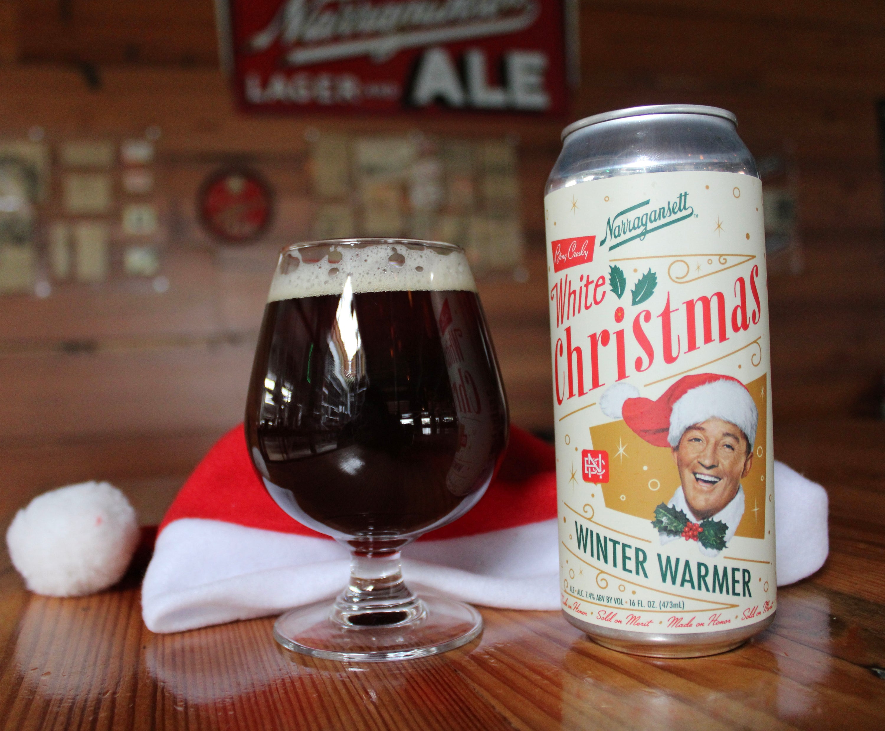 White Christmas Winter Warmer – Narragansett Beer