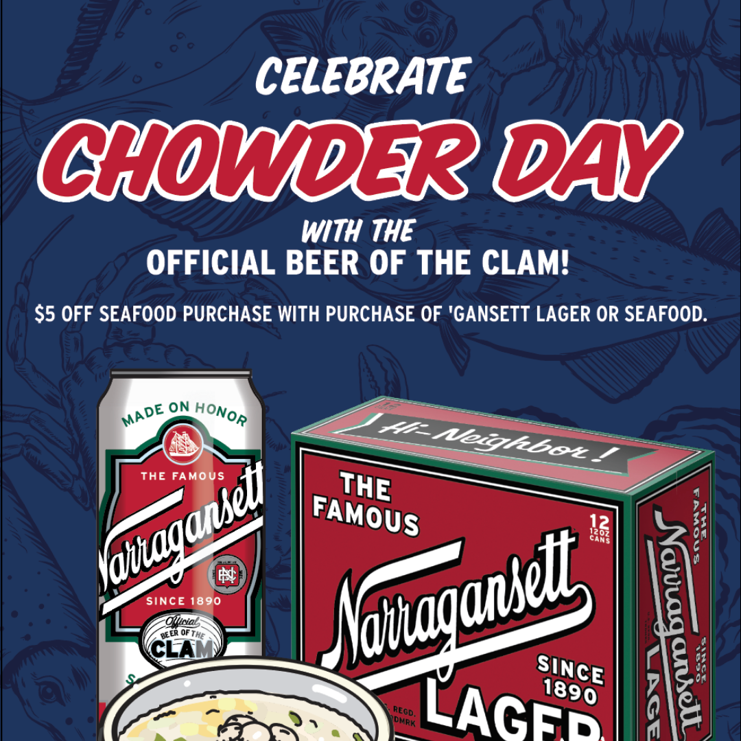 National Chowder Day! – Narragansett Beer